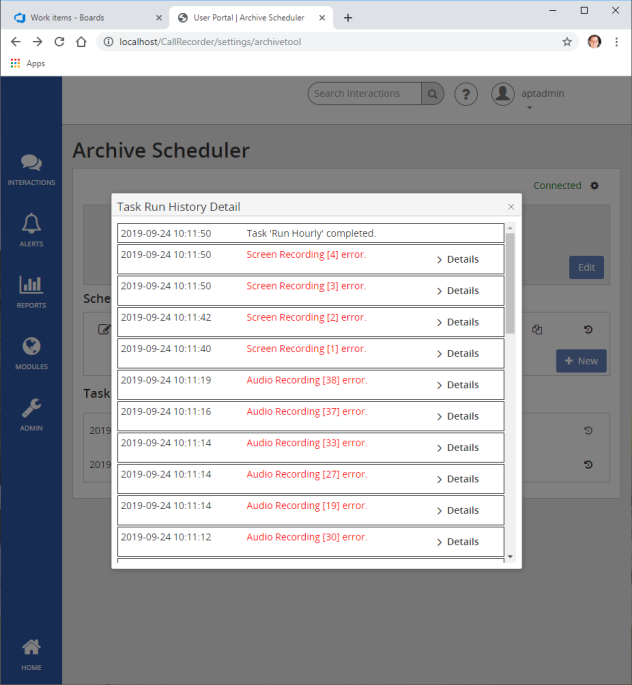 SmartRecord Archive Scheduler