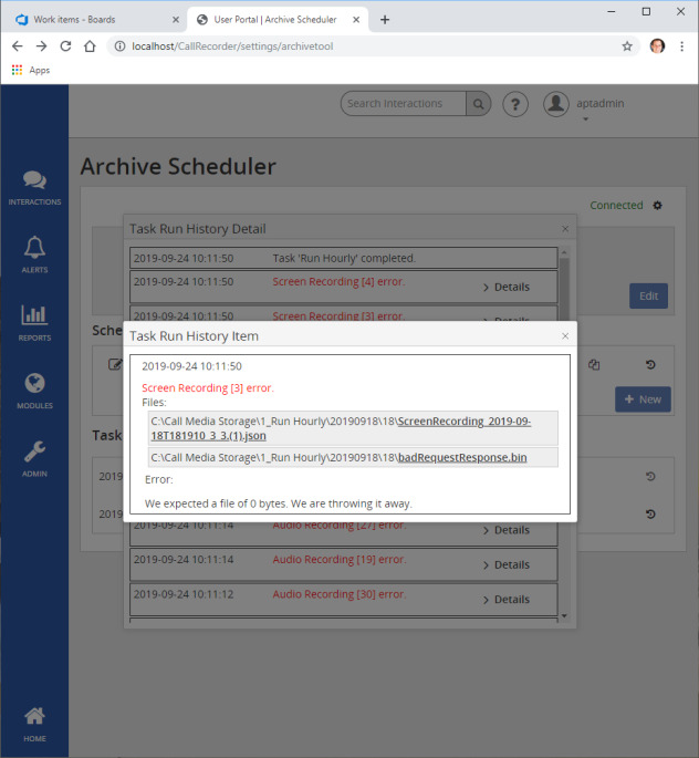 SmartRecord Archive Scheduler